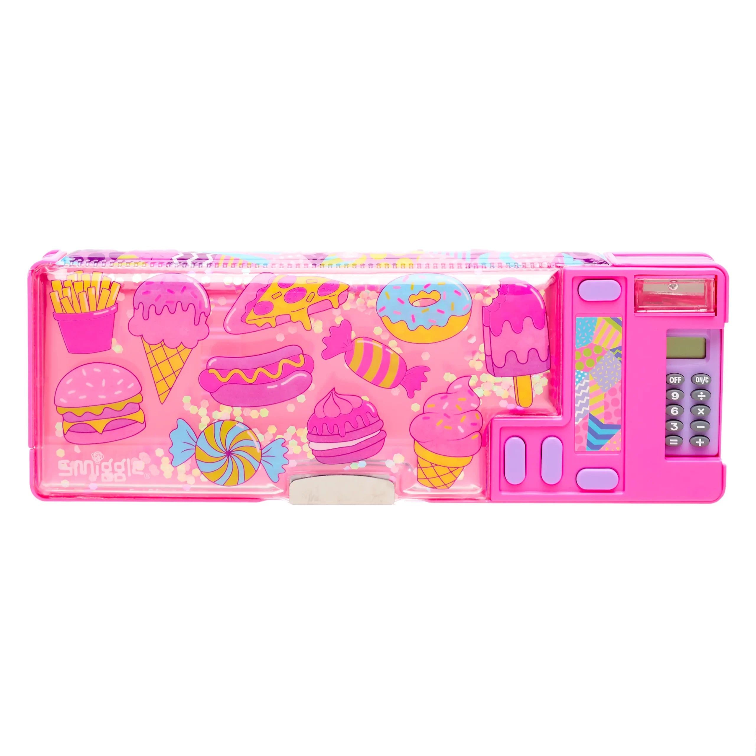 Smiggle - Sweet Foods Pop Out Automatic Pencil Case with Calculator ...