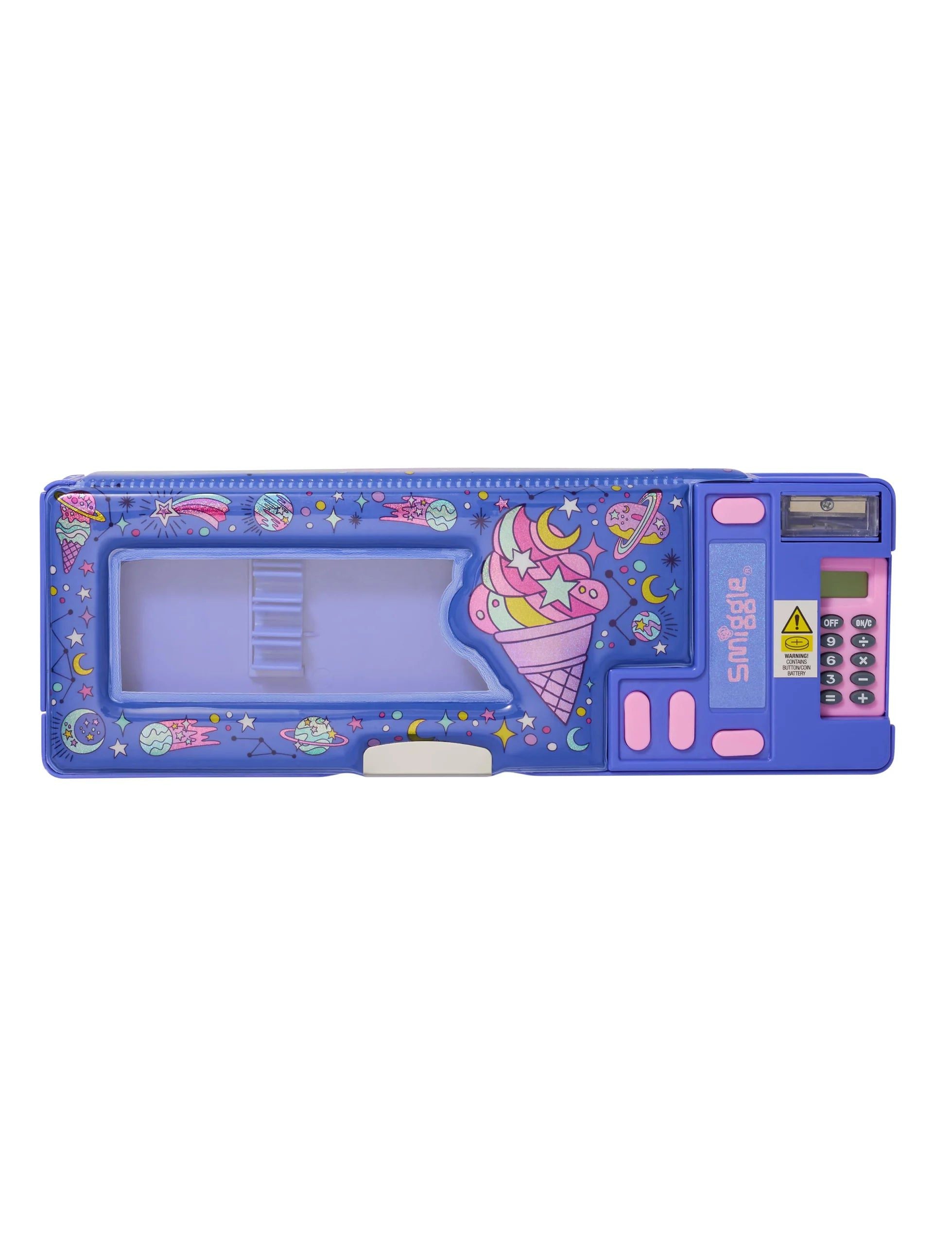 Smiggle - Epic Automatic Pencil Case with Calculator – Dinossi