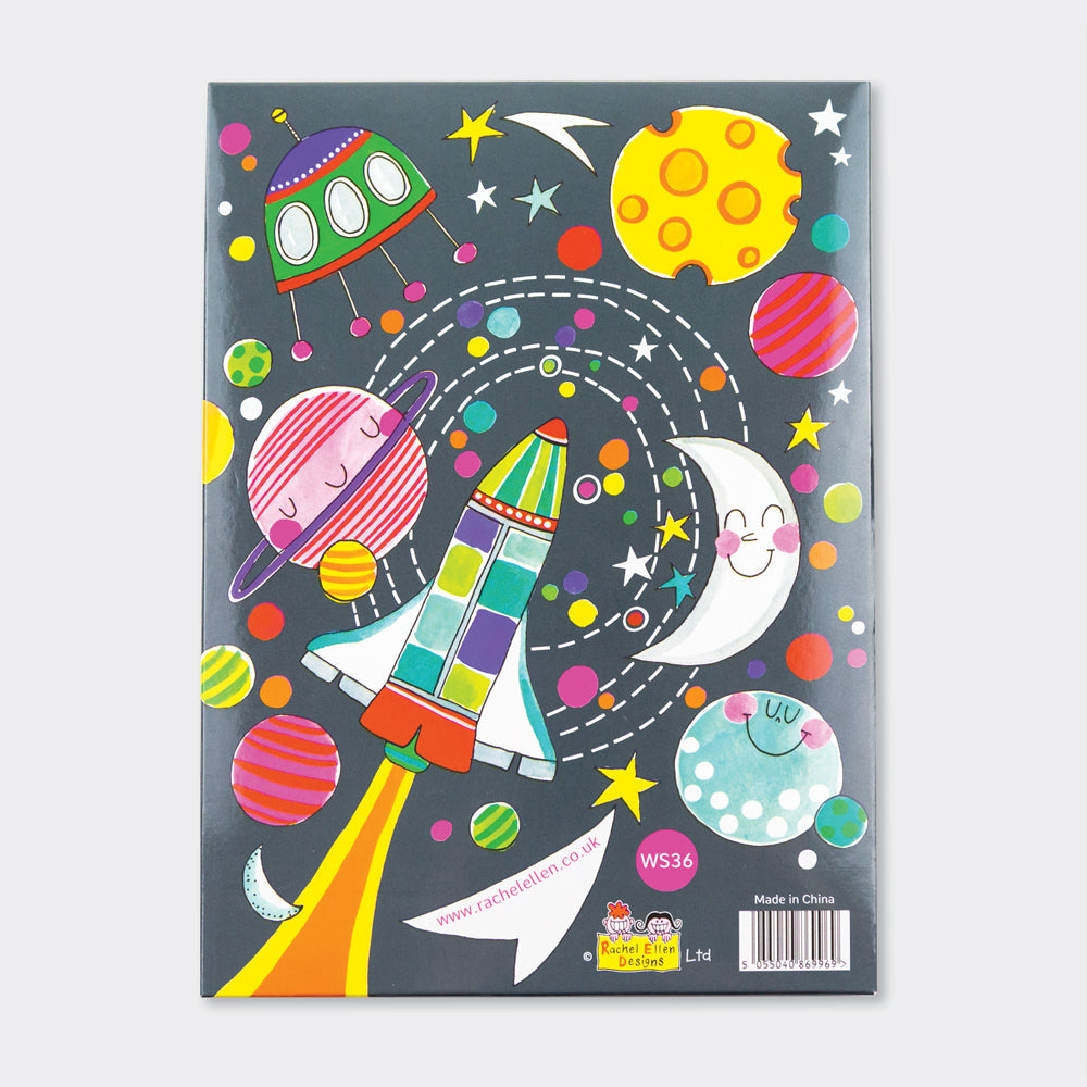 Rachel Ellen - To The Moon Space Letter Writing Set – Dinossi