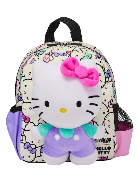 Smiggle - Hello Kitty Removable Toy Preschool School Backpack - Dinossi
