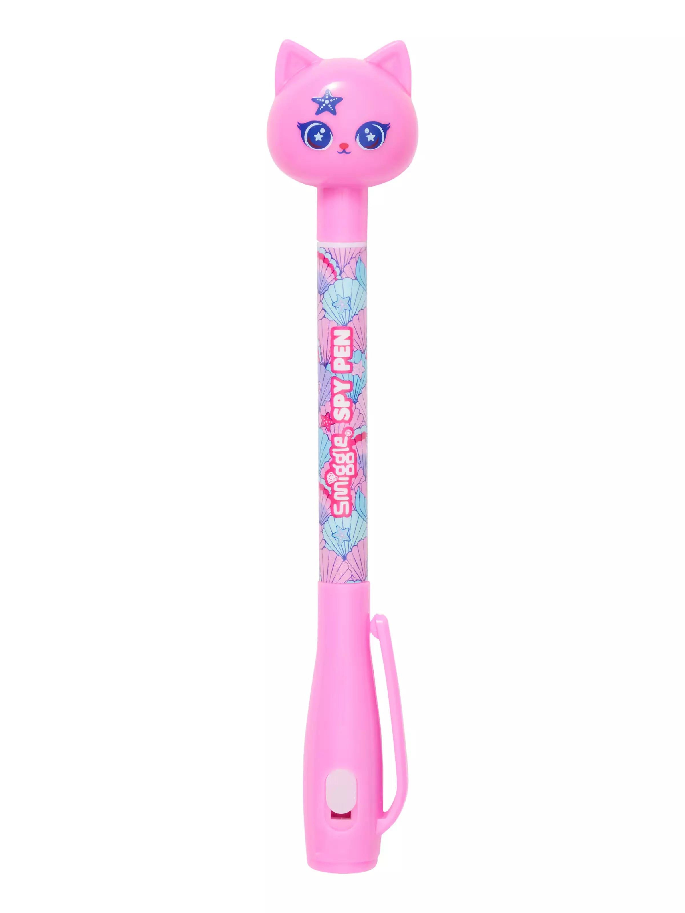 Smiggle - Hi There Light-Up Spy Invisible, Ballpoint Pen - Dinossi